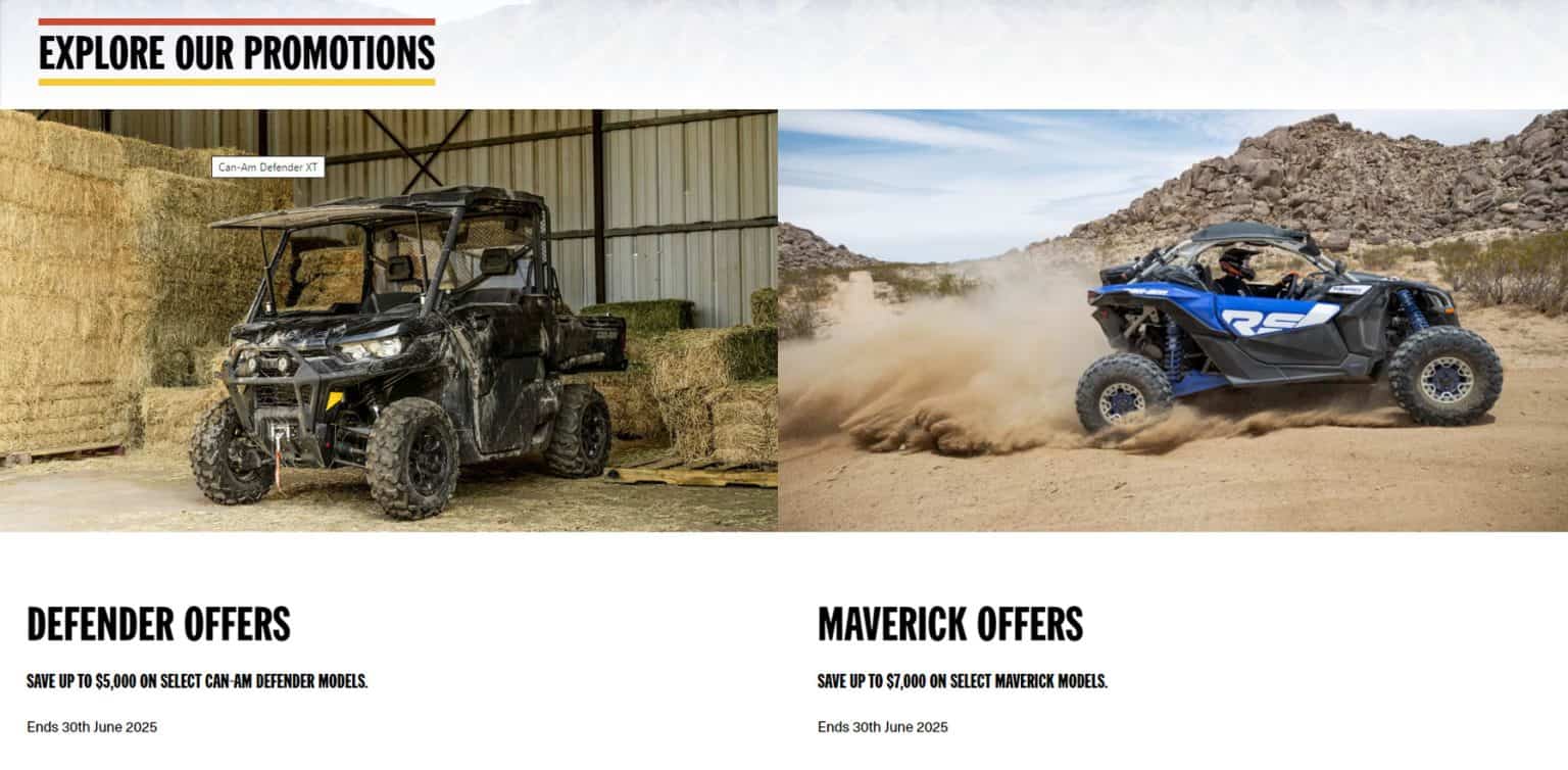 Can-Am | ATVs, Spyder and SSV | Savage Motorcycles